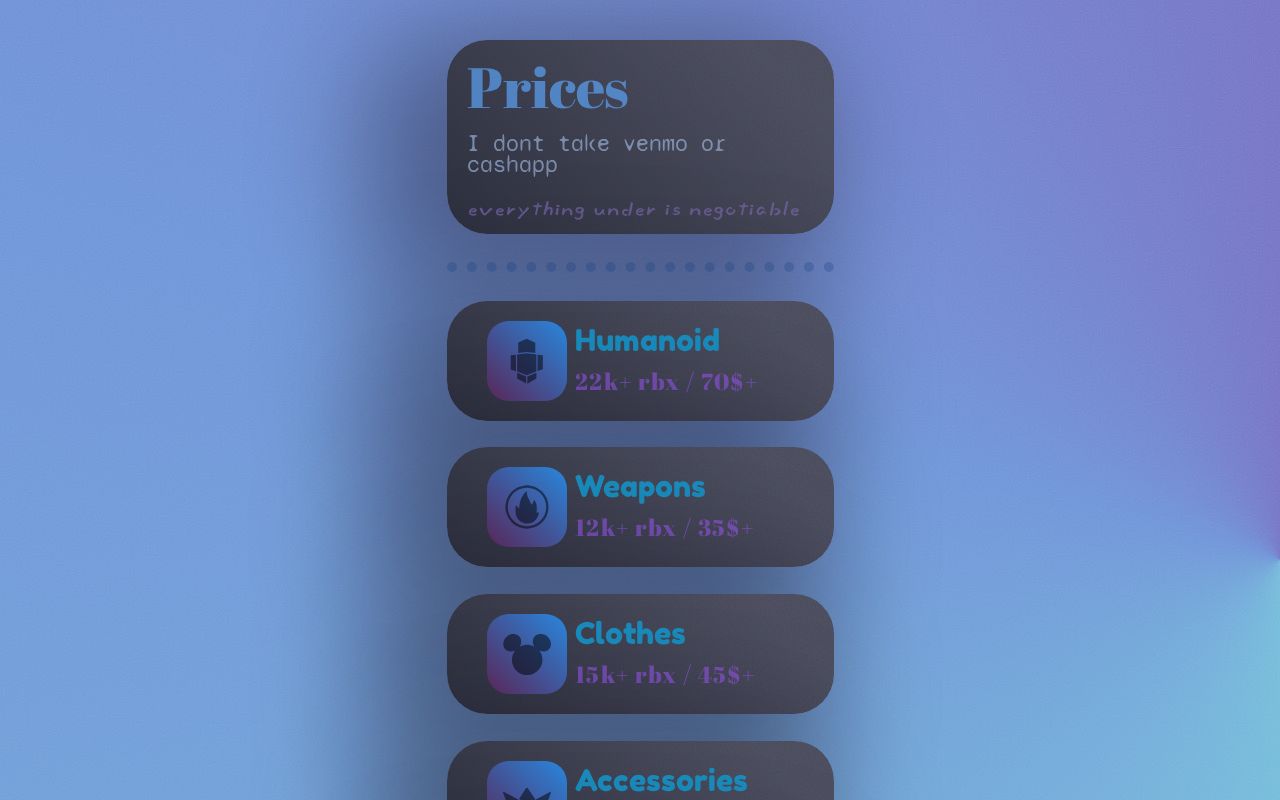 Prices
